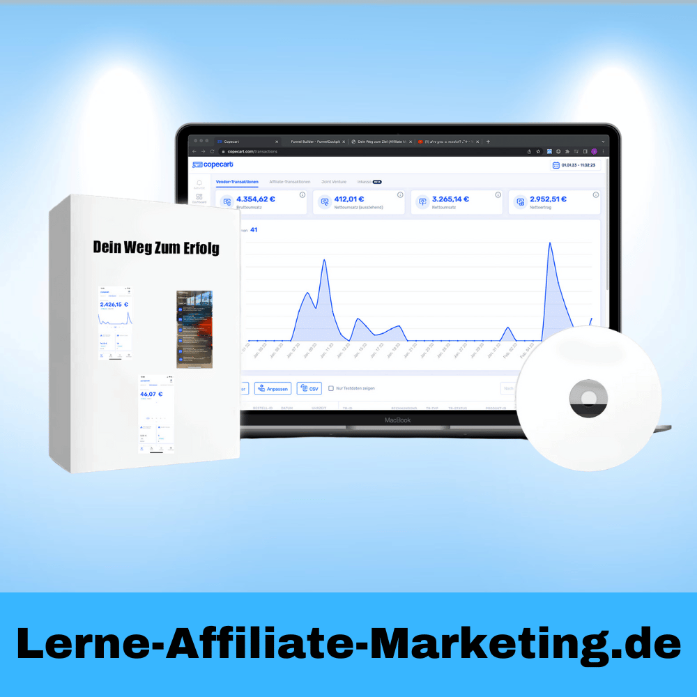 Dein Weg zum Erfolg - Einsteiger Kurs (2025) 🥇 Affiliate Marketing lernen